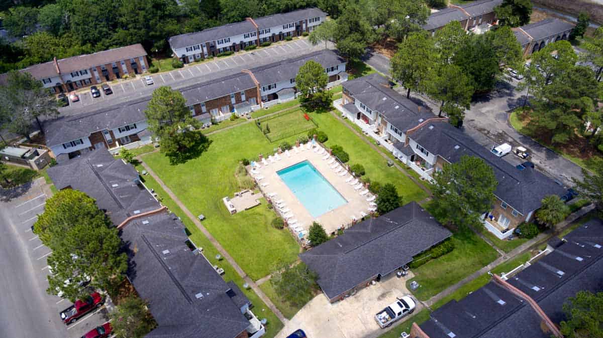 Drone Photos of Yester Oaks Apartment Complex | Alabama