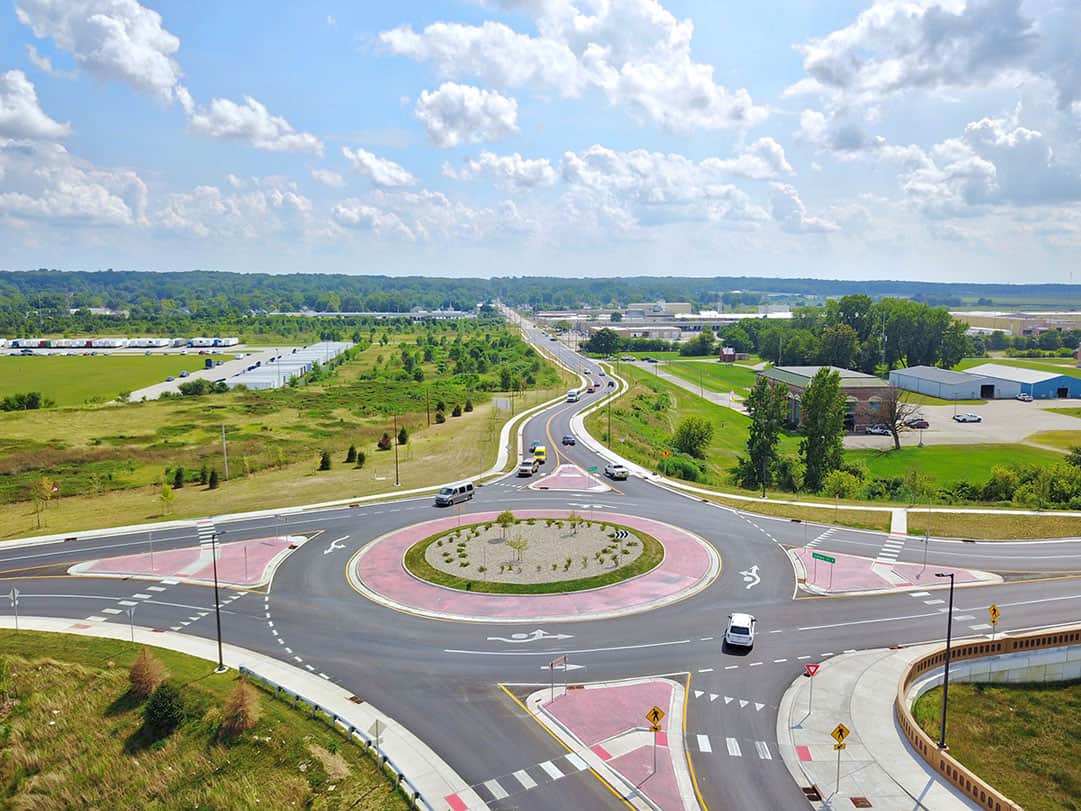 Aerial Photos of Olive & Sample St. Overpass, South Bend, IN