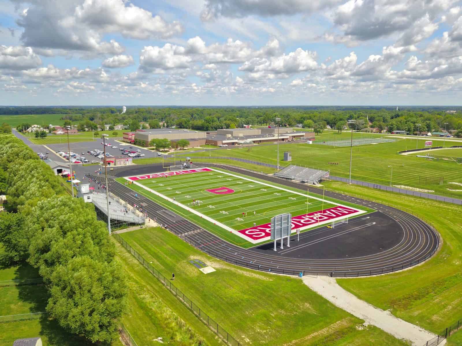 Danville Indiana Football | dronegenuity