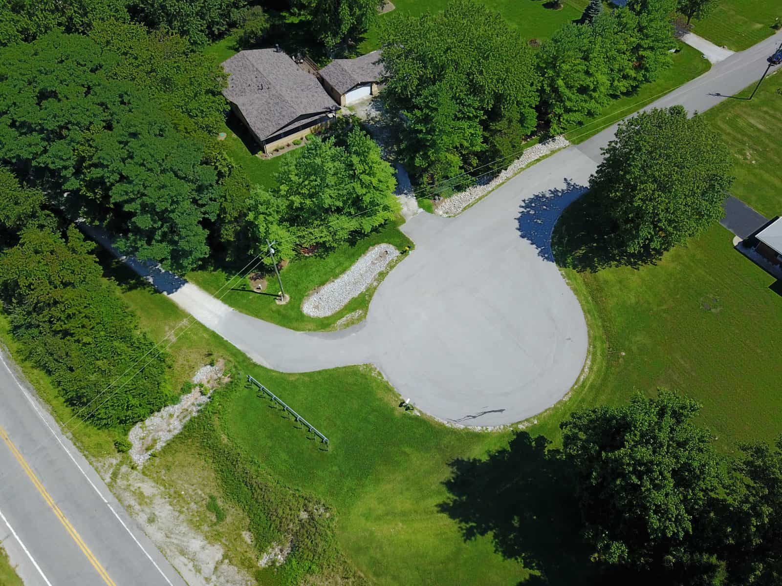 Aerial Drone Photos of the McCarty Lane Extension in Lafayette, Indiana