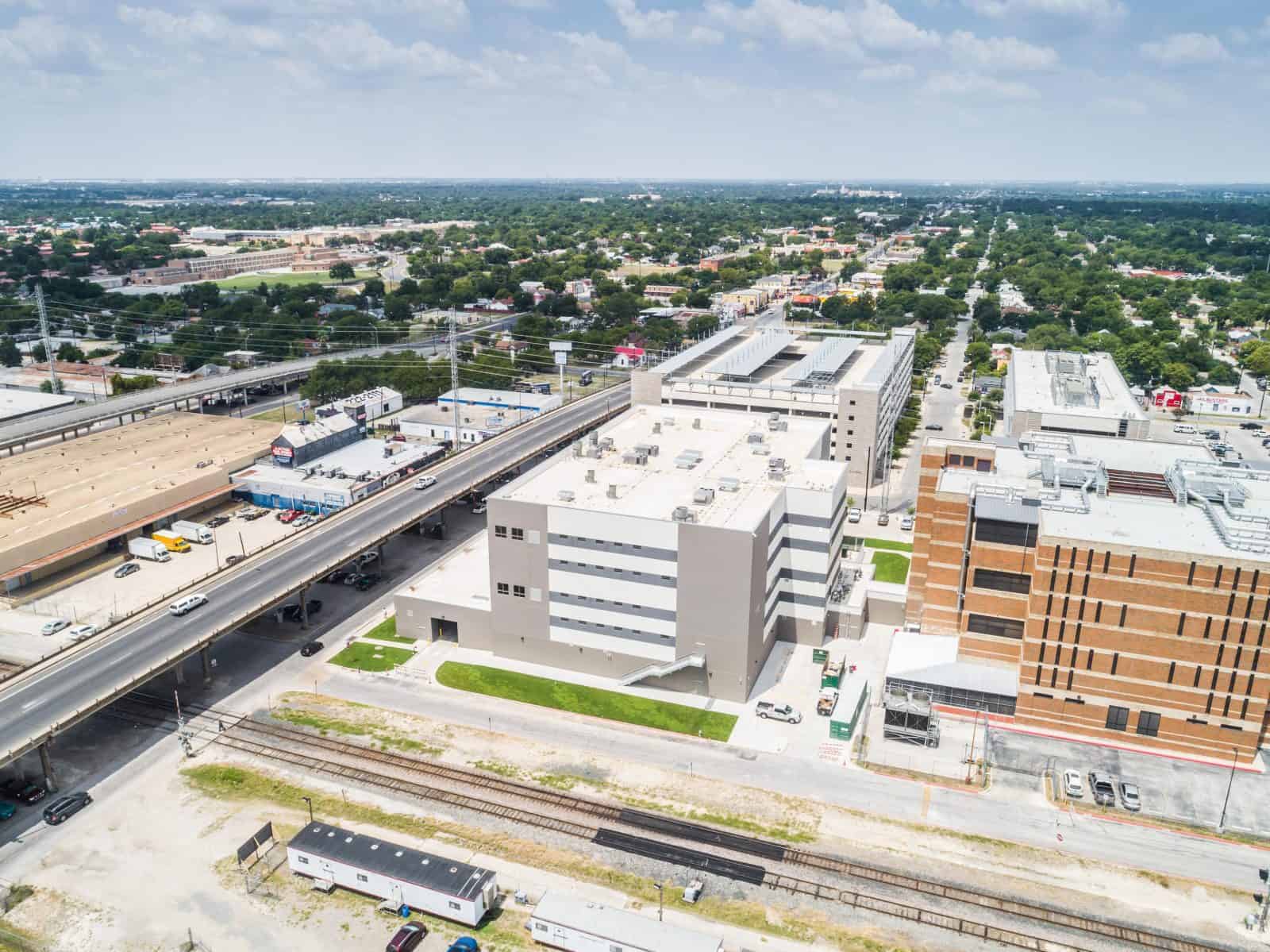Aerial Drone Photos - Bexar County Detention Center San Antonio, Texas