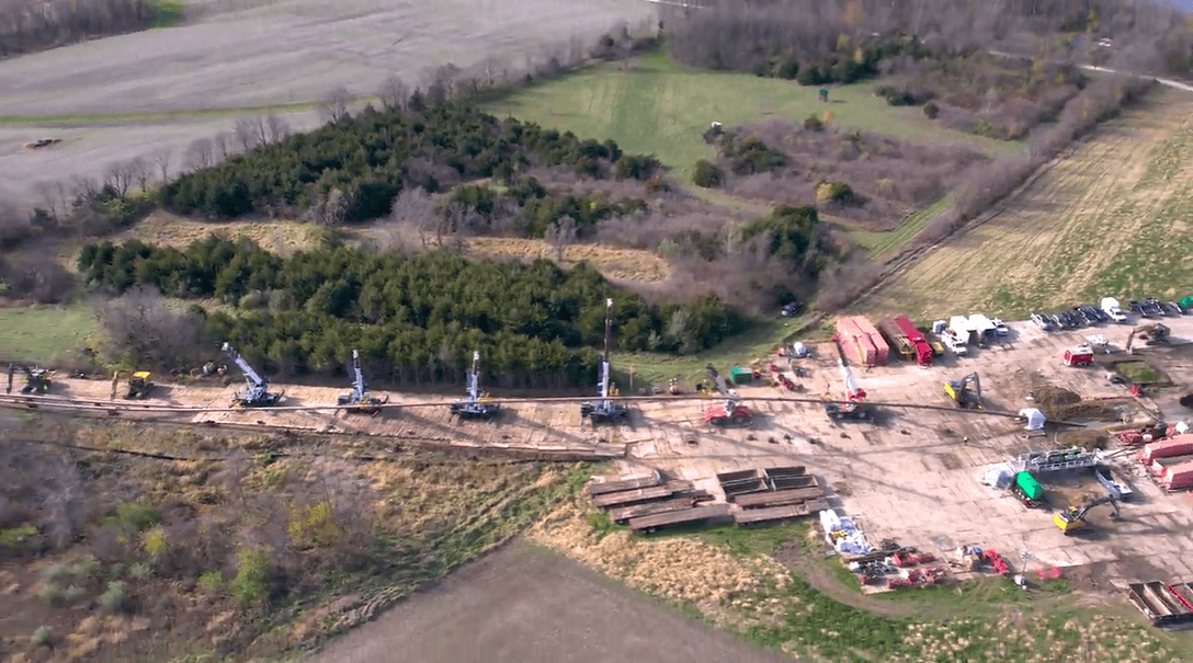 Carr Niota, IL - United Piping Inc Project Site - dronegenuity