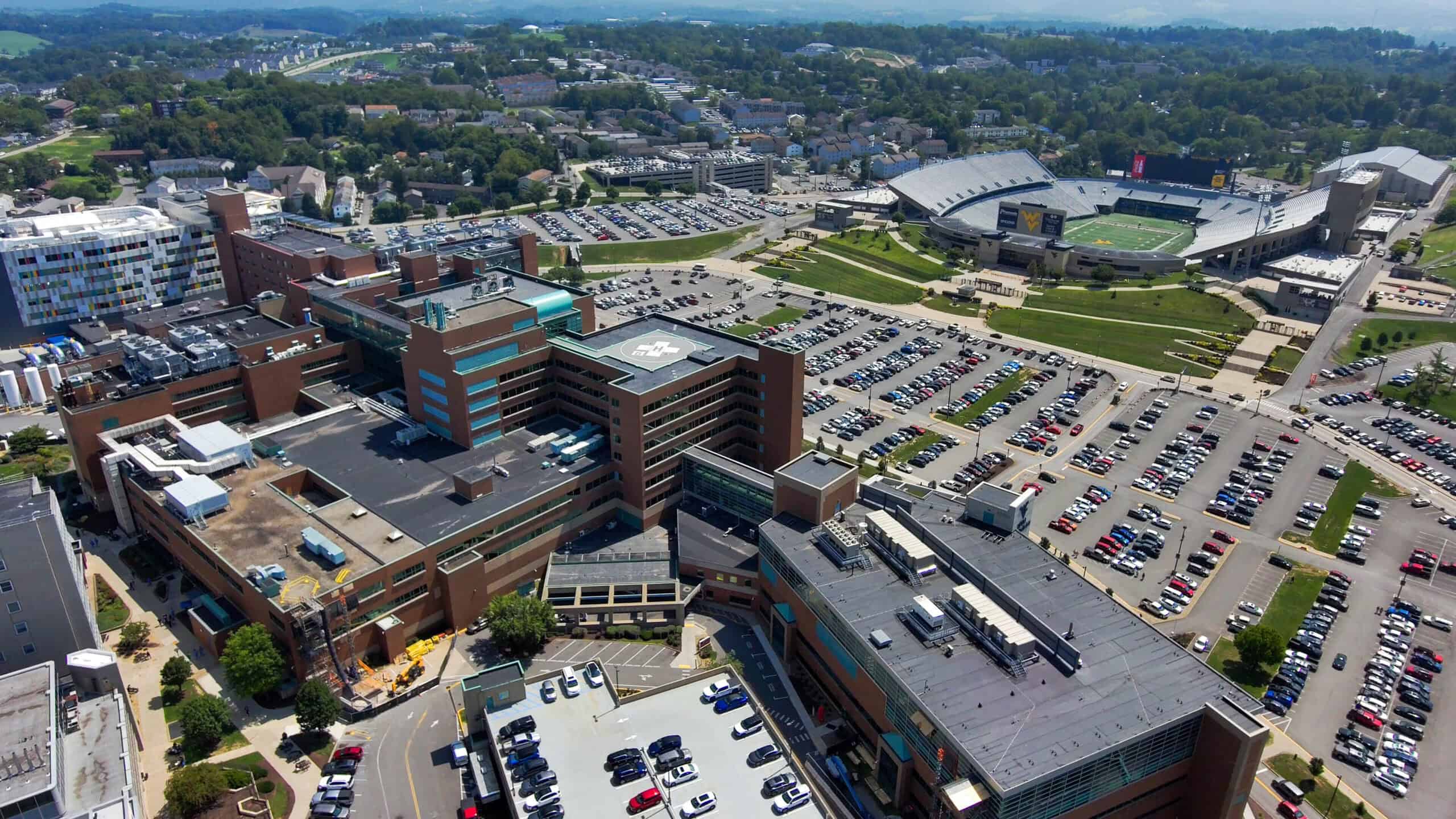 Morgantown, West Virginia - Modular Construction Above Hospital ...