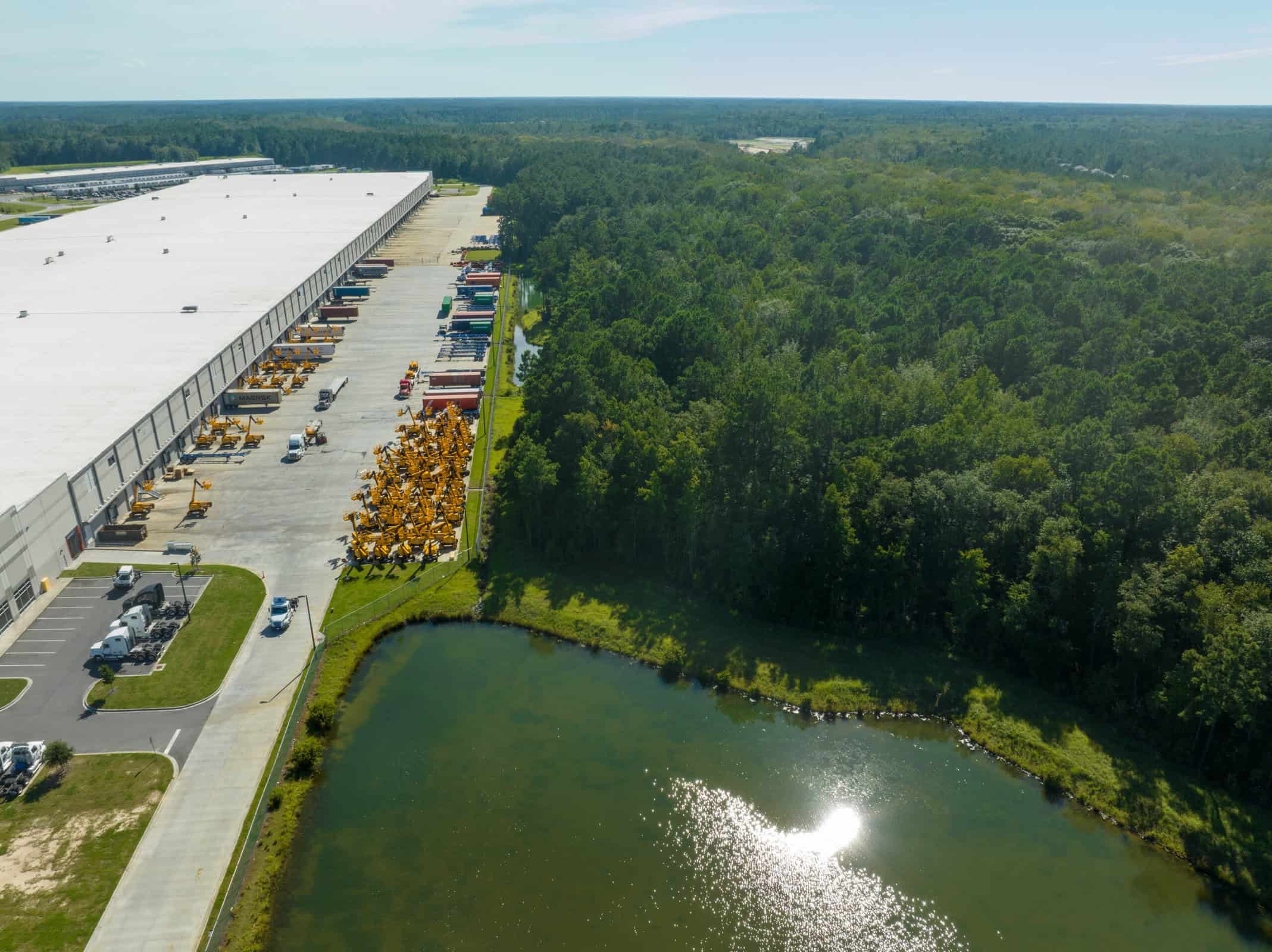 Savannah, GA - Warehouse Video Tour - dronegenuity