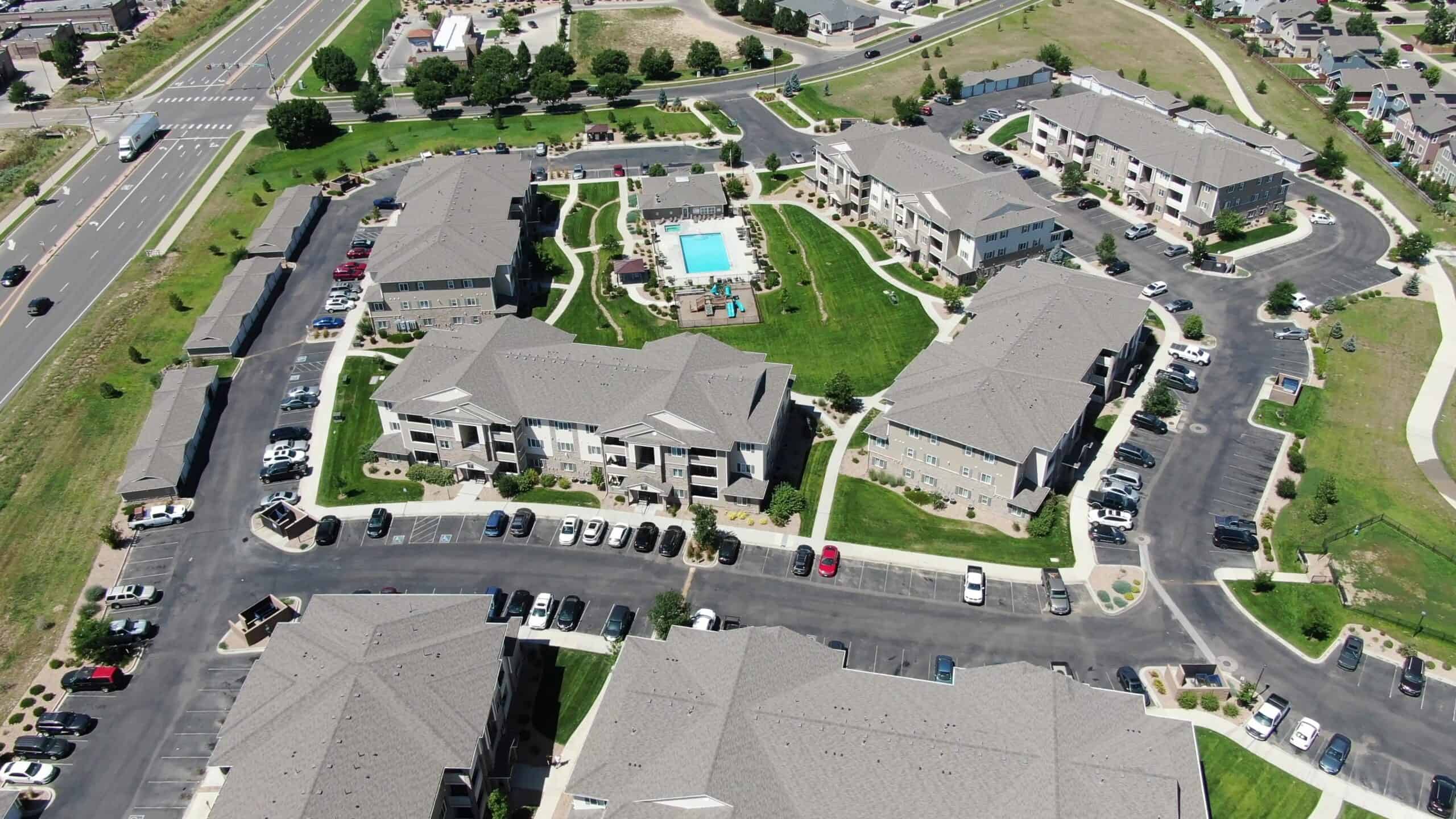 Firestone, CO - Apartment complex - dronegenuity