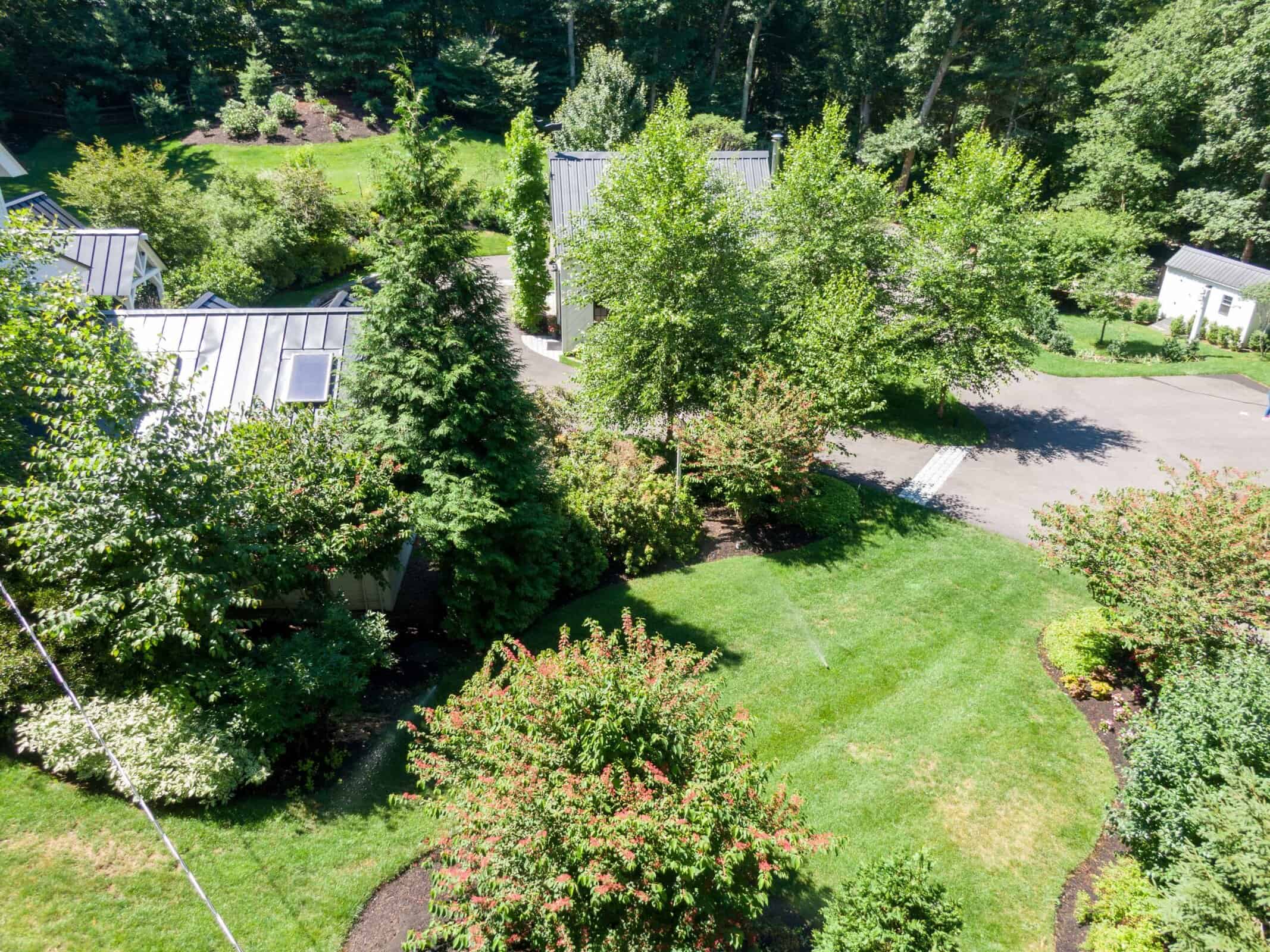 Marlborough, MA - Completed Sprinkler Installations - dronegenuity