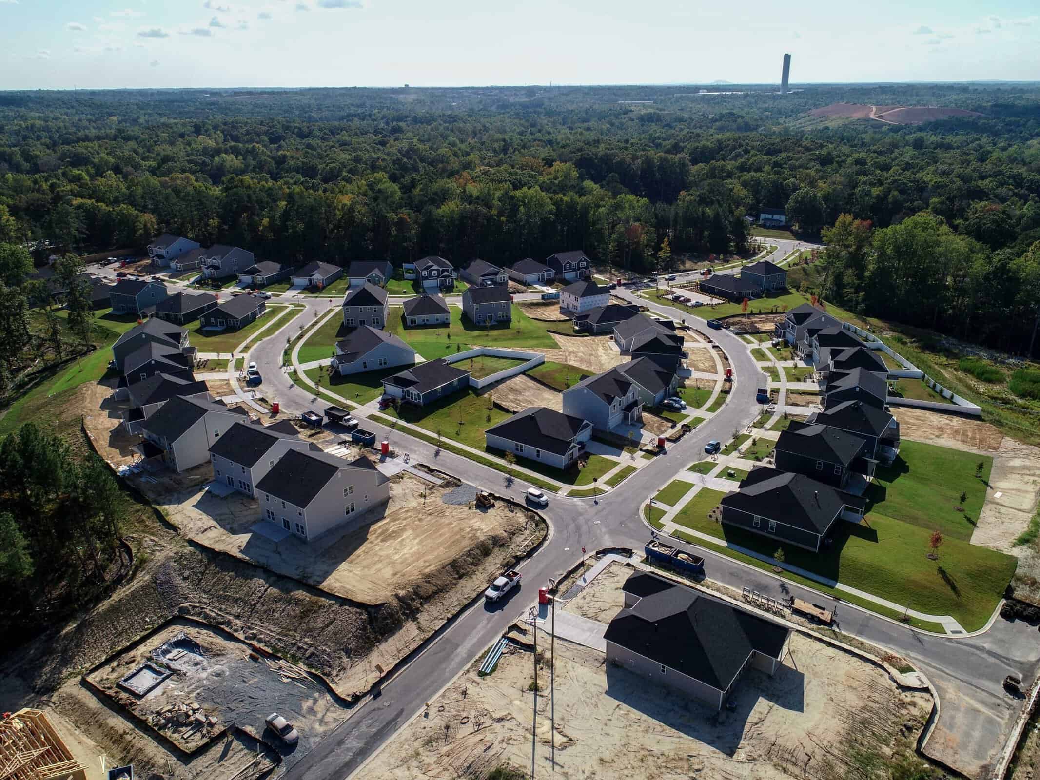Huntersville, NC – The Hills a KB Home Community | dronegenuity