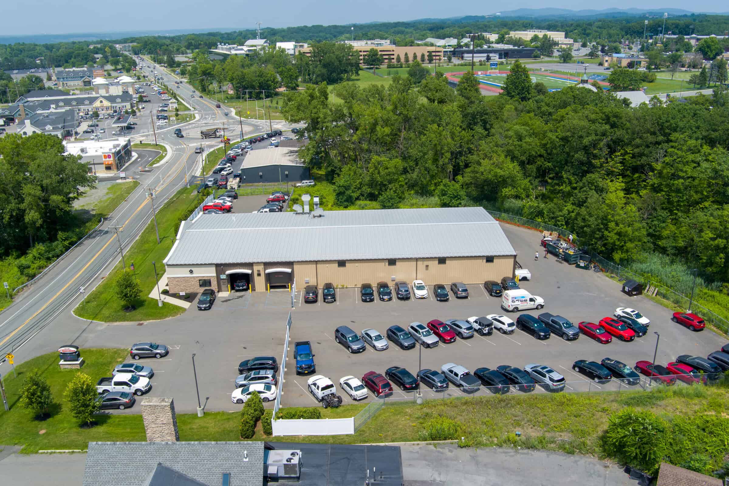 Troy, NY - Cole's Collision Centers - dronegenuity