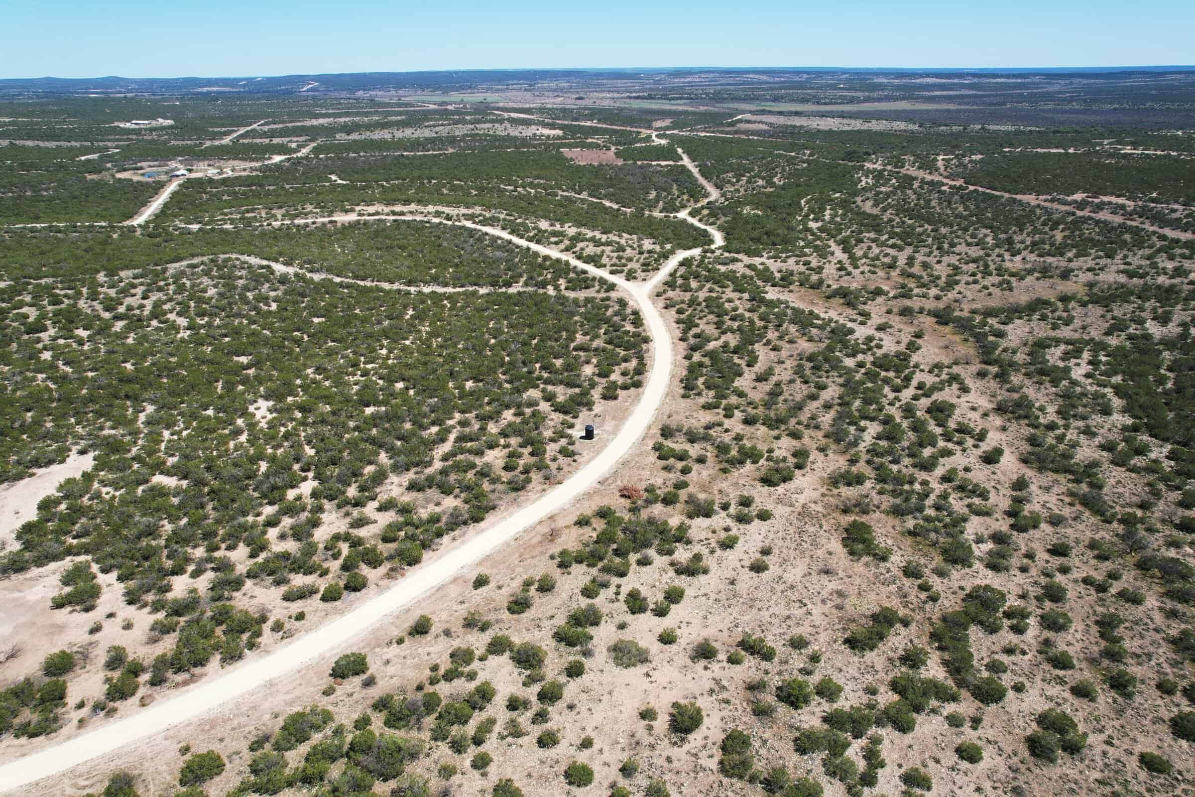 Mertzon, TX - 200 acre Property - dronegenuity